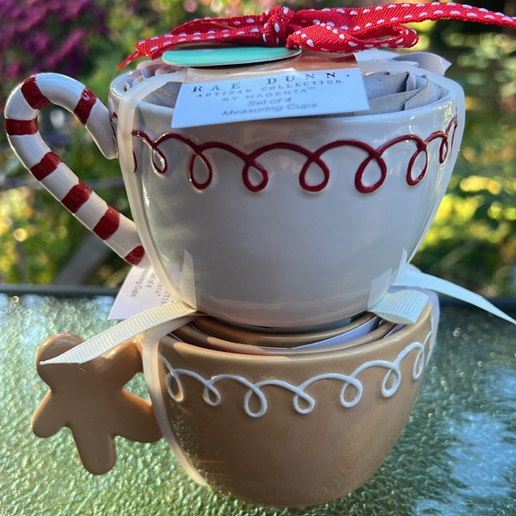 Rae Dunn | Other | Rae Dunn Gingerbread Measuring Cups Bundle | Poshmark